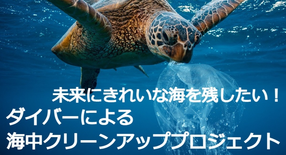 ダイバーによる海中クリーンアッププロジェクト。Blue Ocean Japanがクラウドファンディングでプロジェクト開始 - Blue ...
